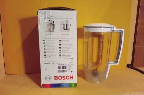 Пластиковый блендер для кухонных комбайнов Bosch