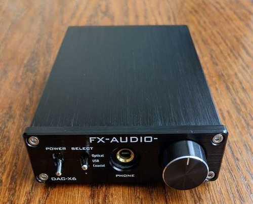 Цап/Усилитель для наушников FX-audio DAC-X6