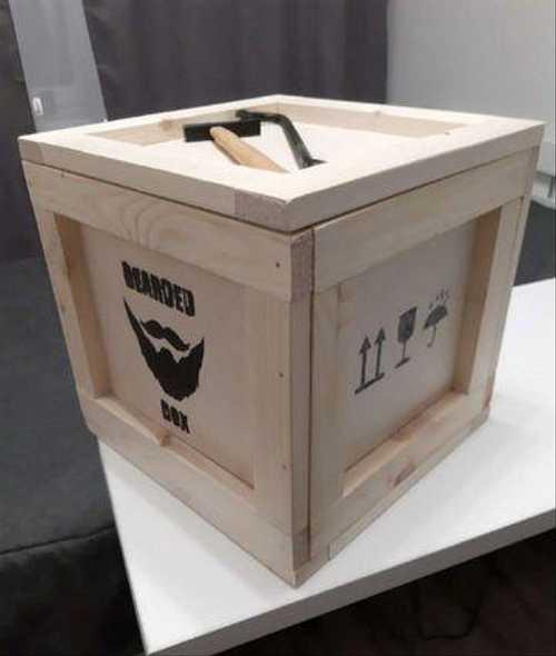 Подарочная мужская упаковка Bearded Box