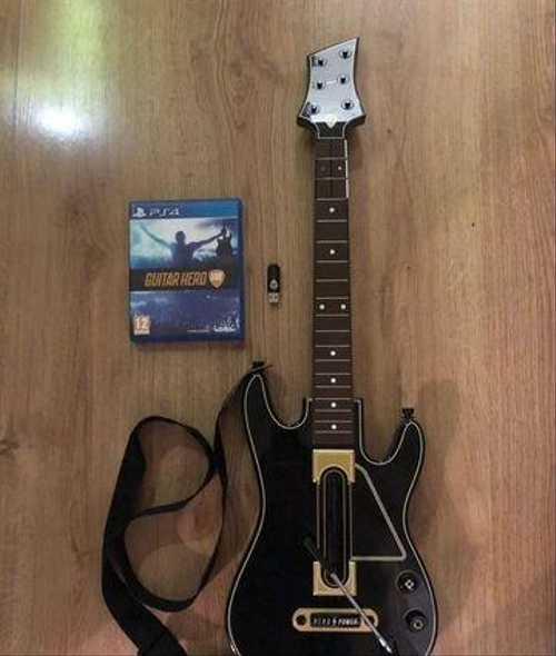 Гитара для PS4 (Guitar Hero Live)