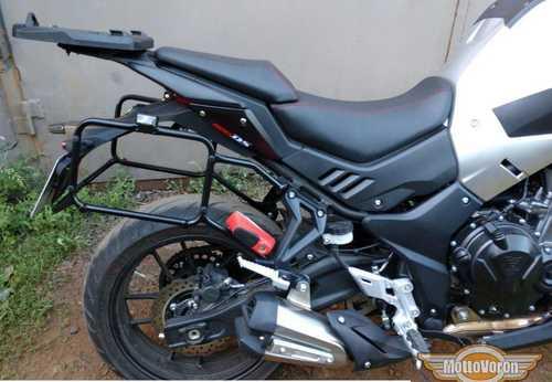 Loncin Voge 500DS боковые рамки багажник система