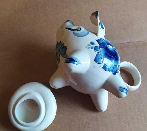 Чайник Гжель