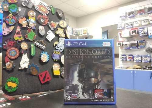 Диск с игрой Dishonored Definive Edition PS3 Б/У