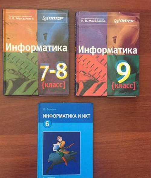 Учебник по информатике 6. Учебник информатики 7-9 класс Макарова.