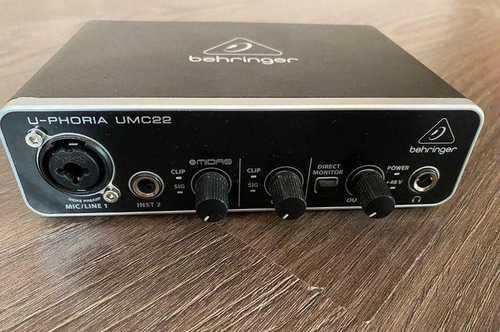 Как подключить звуковую карту behringer umc22 к фл студио