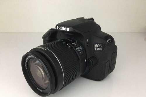 Canon EOS 650D kit 18-55mm (пробег.8700) гарантия