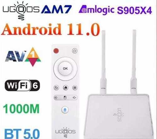 Android tv приставка Ugoos AM7
