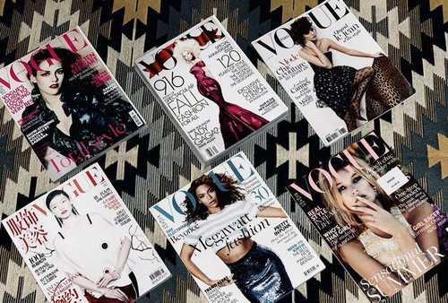 Редкие, иностранные журналы Vogue, +бонусы