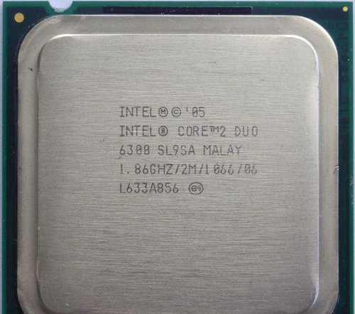 Процессор Intel Core 2 Duo E6300