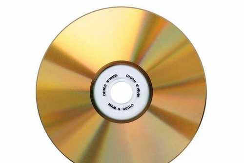 Архивные золотые диски CD-R DVD-R Gold 24k Archive