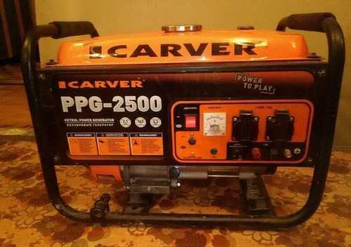 Бензиновый генератор carver ppg 3900а. Бензиновый Генератор Carver PPG-2500a. Бензогенератор Carver 2500. Бензиновый Генератор Carver PPG-2500 01.020.00009. Carver PPG- 2500 (lt-168, 2,1/2,3квт, 220в, бак 15л, обмотка медь).