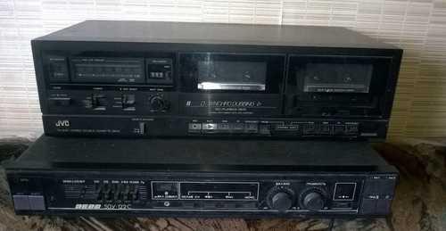 Кассетная дека JVC TD-W101 Усилитель Вега 50У-122С