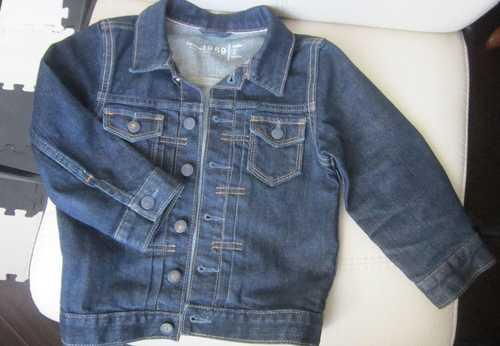 Б/у детская джинсовая куртка Baby Gap, 95-105 см