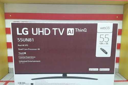 Телевизор LG 55UN81006 LED, HDR(Краснодонцев)