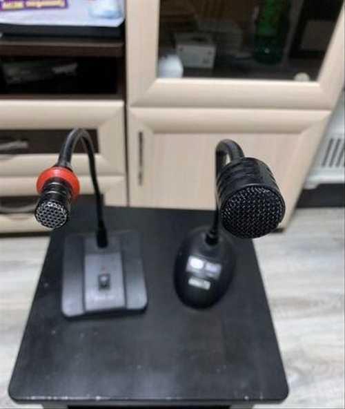 Микрофоны Inter-M RM-01 и MKV pro MT-310