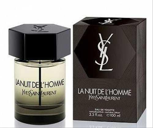 YSL La Nuit de l homme+бесплатная доставка