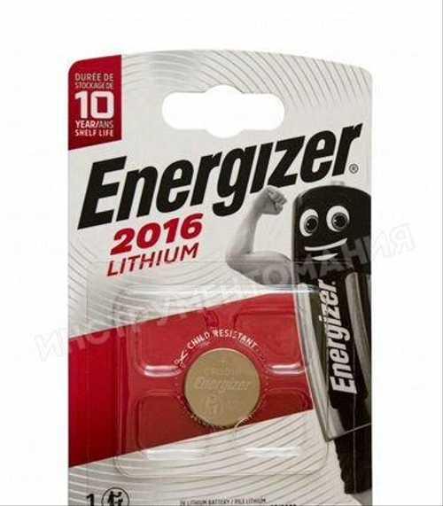 Батарейка CR2016 energizer E301021802