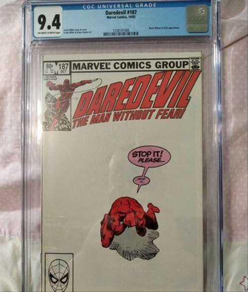 Комикс Daredevil #187 CGC