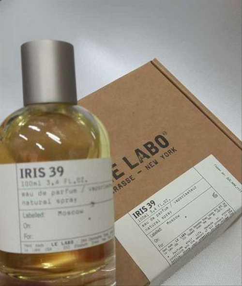 LE Labo Iris 39 100ml Оригинал | Festima.Ru - Мониторинг объявлений