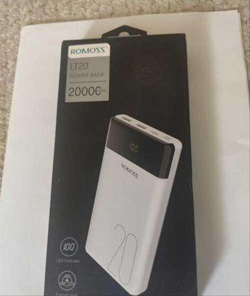 Power bank Romoss lt 20000