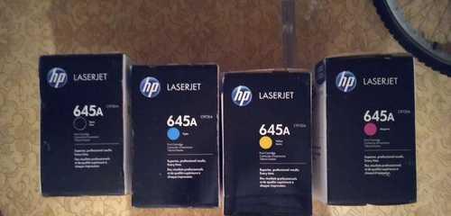 Картриджи HP laserjet 645A