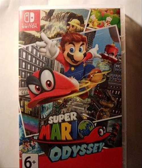 Игра Super Mario odessey для nintendo switch