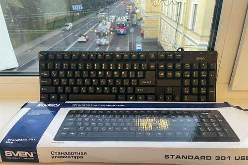 Клавиатура sven standart 301 USB