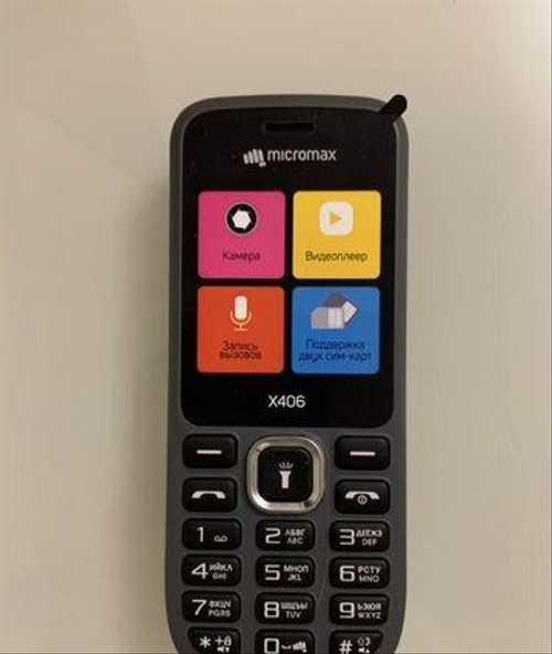 Телефон Micromax X406
