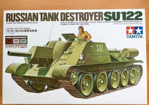 Tamiya 35093 Модель Су-122 с фигурой танкиста 1/35