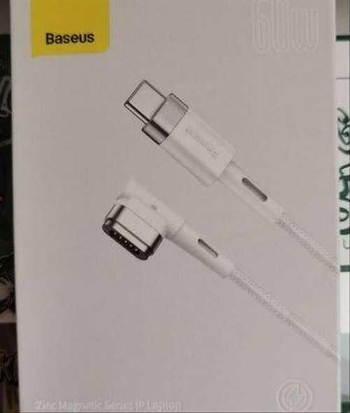 Зарядка кабель Baseus usb c magsafe Apple macbook