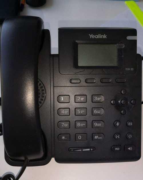 Телефон VoIP Yealink SIP-T19P E2