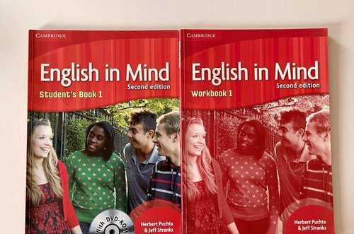 Учебник + рабочая тетрадь "English in mind" 1