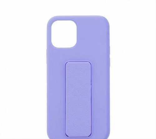 Чехол-накладка iP 12 Kruche Magnetic Stand Lilac purple