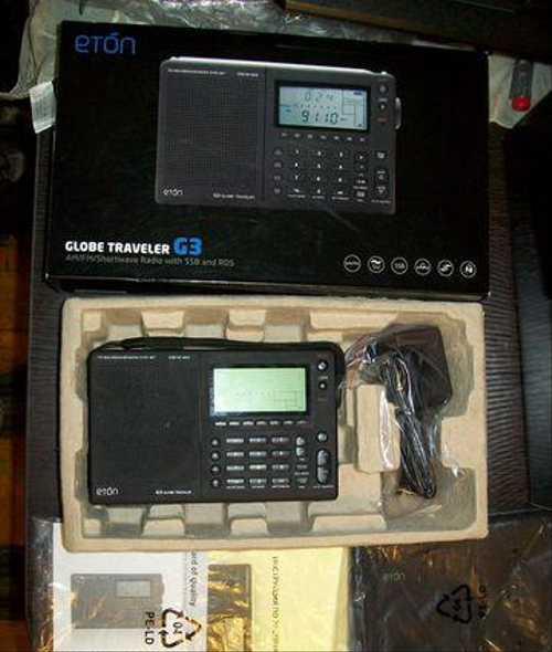 Радиоприемник с SSB и RDS, eton G3 + DE31А