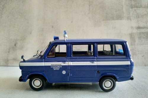 Minichamps ford transit - BUS - 1971 - THW KLN