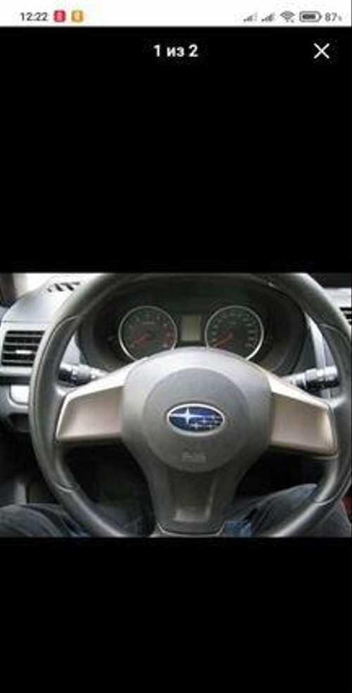 Заглушки кнопок руля Subaru xv