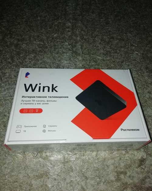 Цифровой ресивер Wink STB 122A для Ростелеком