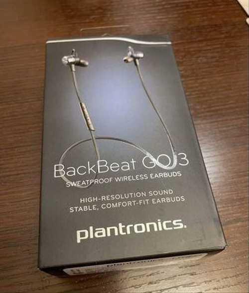 Наушники Plantronics BackBeat GO 3