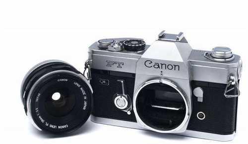 Canon FT QL + Canon 28mm f3.5