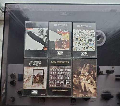 Led Zeppelin на кассетах - оригинал-Америка