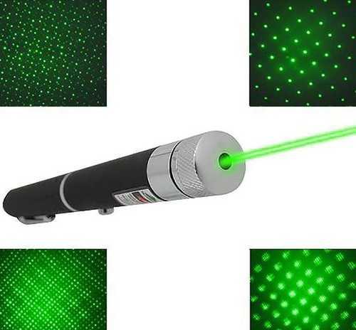 Green Laser Pointer с насадками