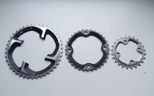 Звёзды Shimano XTR FC-M980 3x10 speed