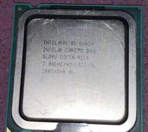 Intel core2duo e6850