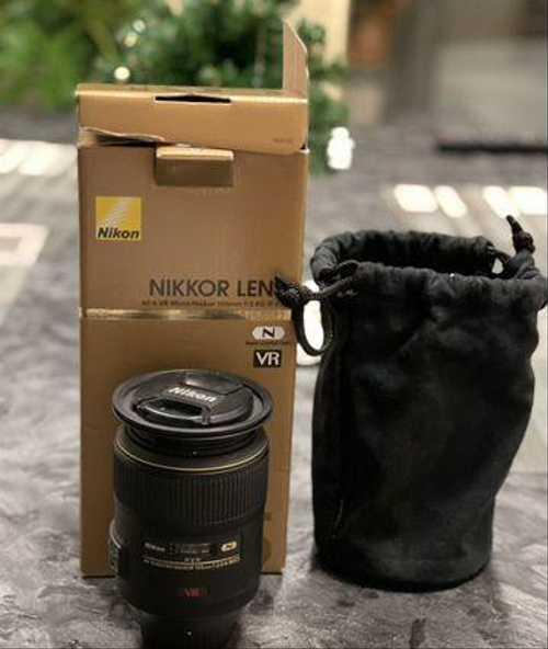 Новый Объектив Nikon 105 mm f/2,8G