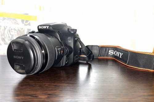 Sony Alpha SLT-A58 зеркальный фотоаппарат