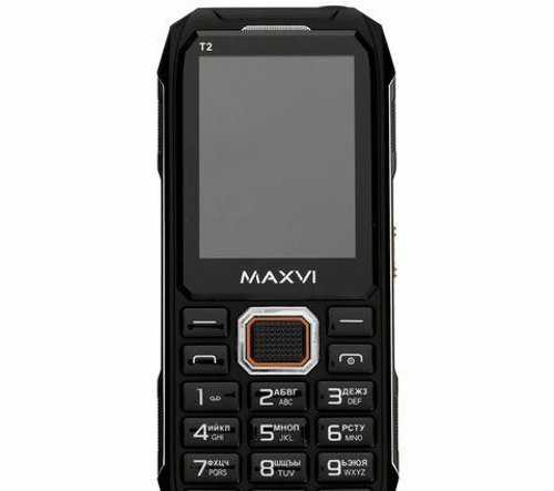 Сотовый телефон Maxvi T2 2.4" Black GSM