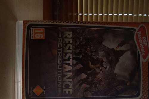 Диск на PSP "resistance retribution"