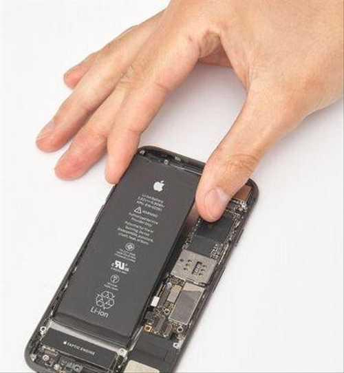 Замена аккумулятора (оригинал) на iPhone 8