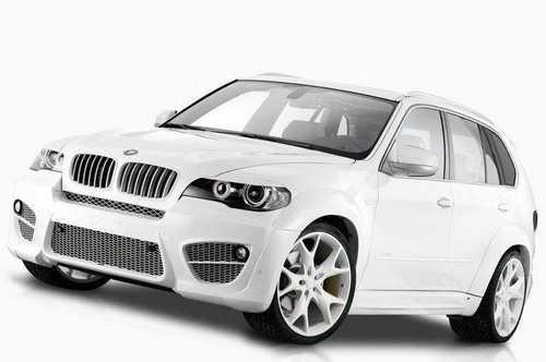 Реснички на BMW X5 E70 (до рестайлинга)