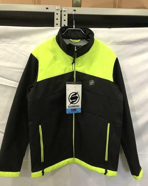 Куртка черная Slednecks Core Soft Shell Jacket